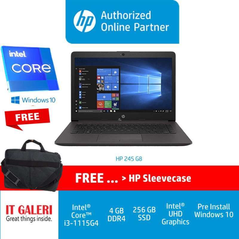 Jual Hp 240 G8 Ci3-1115g4/4gb/256gb/14.0/win11/61g47pa Di Seller It ...