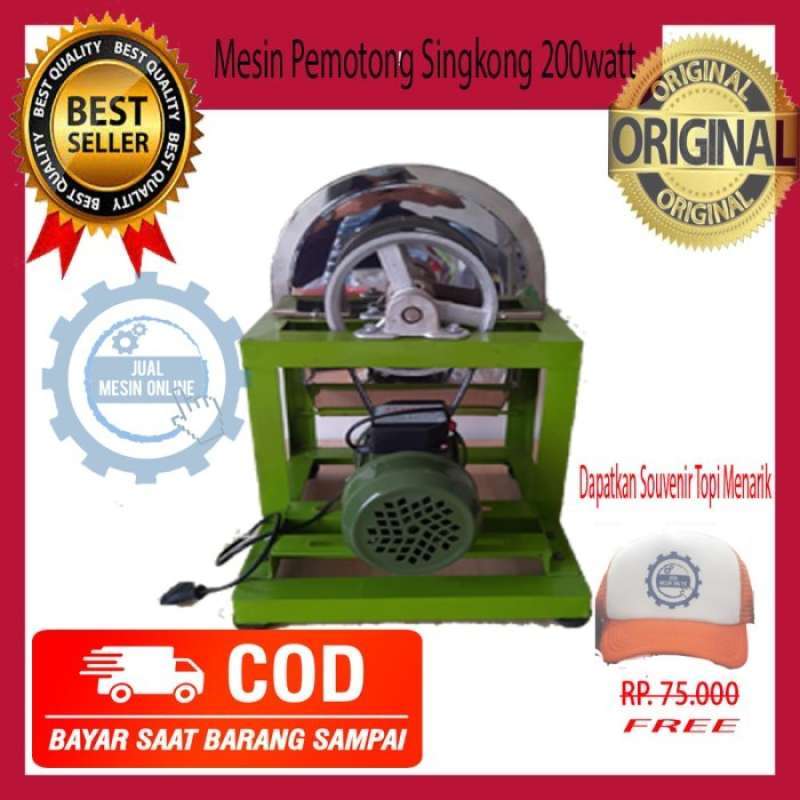 Promo Alat Potong Pemotong Pengiris Rajang Singkong Ubi Listrik 200watt