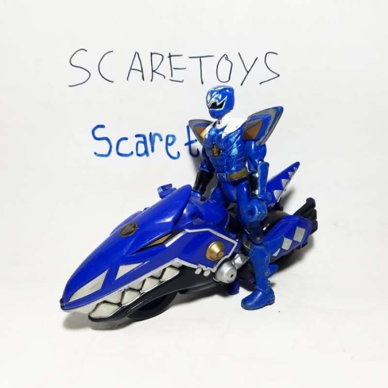 Promo Power Rangers Dino Thunder Raptor Cycle Biru - Sentai Abaranger ...