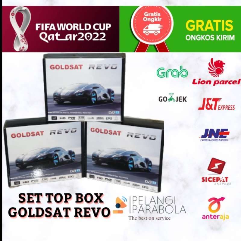 Promo Set Top Box Tv Dital Goldsat Revo Dvb-T2 Stb - Stb Goldsat Revo ...