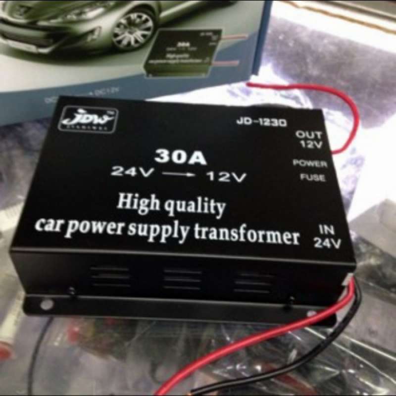 Promo Inverter Converter Power Supply Step Down 24v - 12v 30a Jdw ...