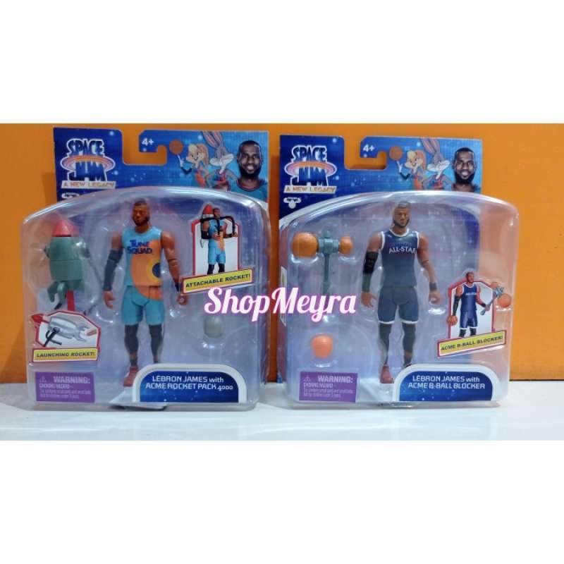 Promo Space Jam Figure Lebron James with Rocket / B-Ball Diskon 23% di ...
