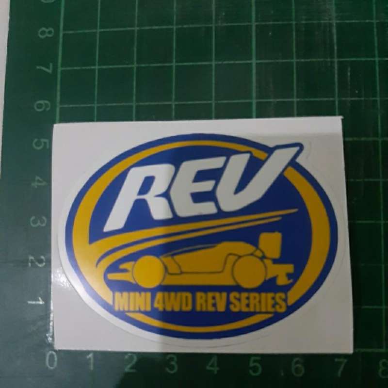 Jual sticker stiker tempelan rev mini 4wd rev series tamiya di Seller ...