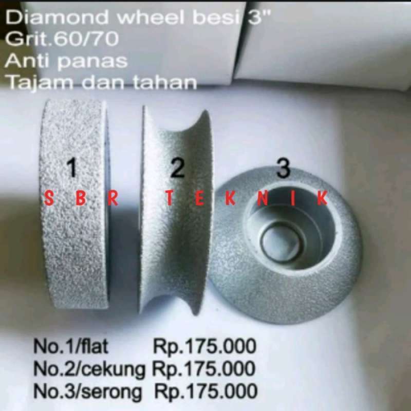 Promo Mata Gerinda Pinggul Granite No 1 Diamond Profile Wheel Stone Marble Diskon 17% di Seller ...