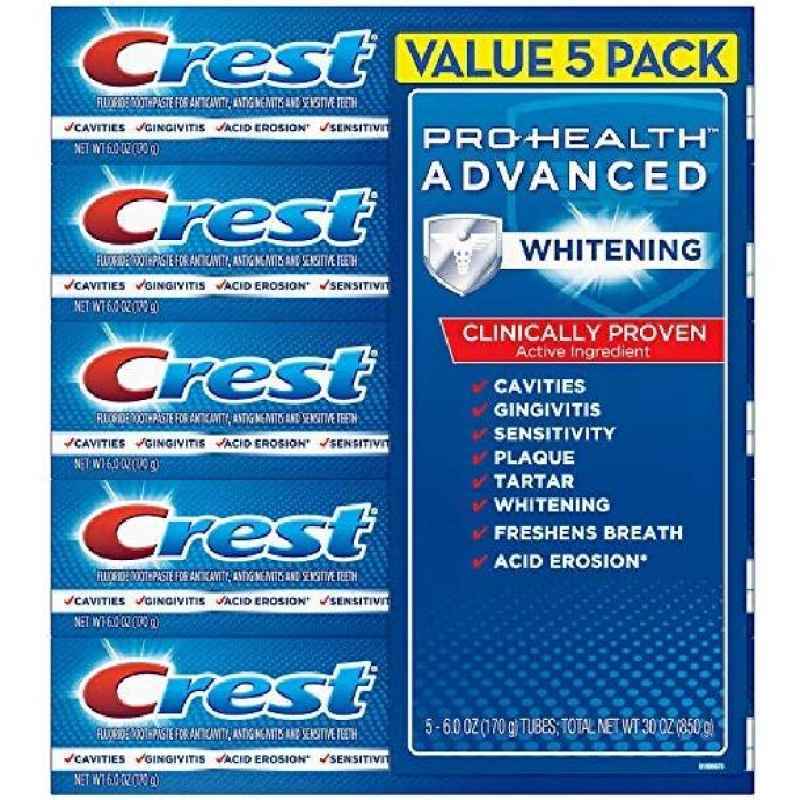 Jual Crest Pro-Health Advanced Whitening Power Toothpaste (5 Count) di ...