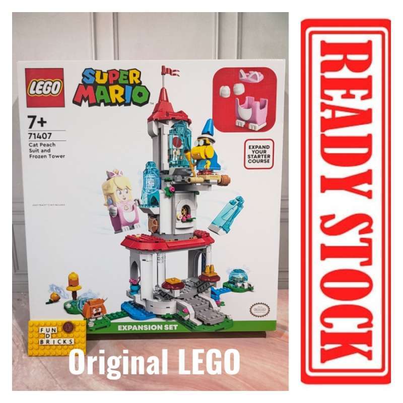 Jual Lego 71407 Super Mario Cat Peach Suit And Frozen Tower Expansion ...