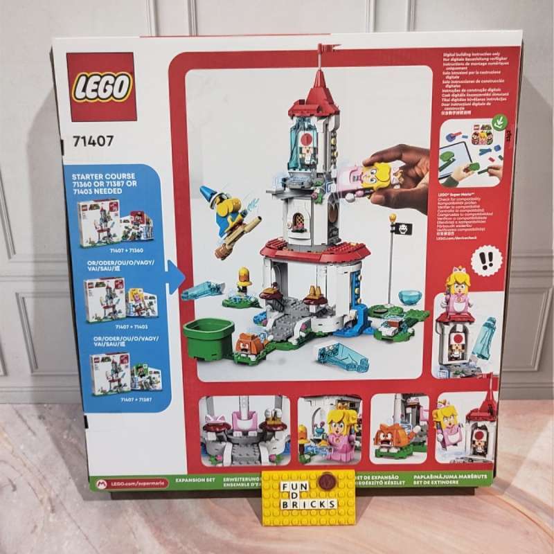 Jual Lego 71407 Super Mario Cat Peach Suit And Frozen Tower Expansion ...