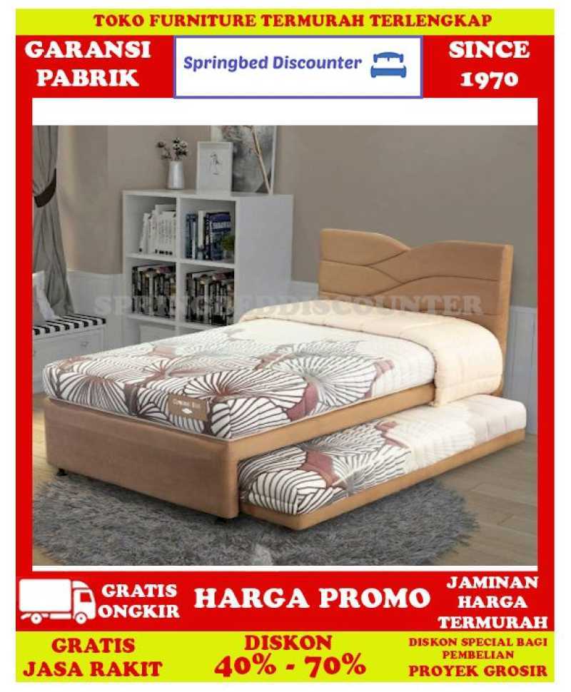 Jual Springbed Spring Bed Comforta Duo 2in1 2 in 1 HB Ombak 90x200 Set ...