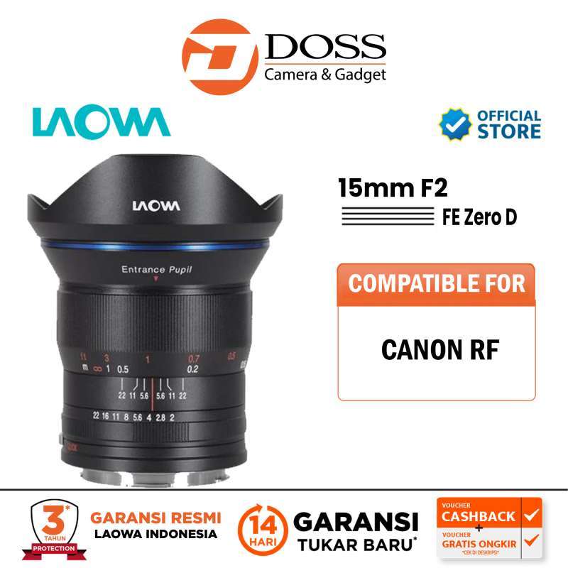 Jual Laowa 15mm f2 FE Zero-D Lens laowa 15 mm f 2 FE zero D di Seller ...