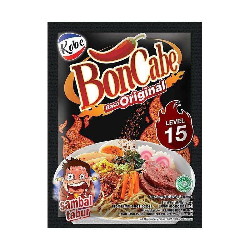 Jual cabe tabur boncabe ori lv 15 kemasan sachet di Seller LANGGENG ...