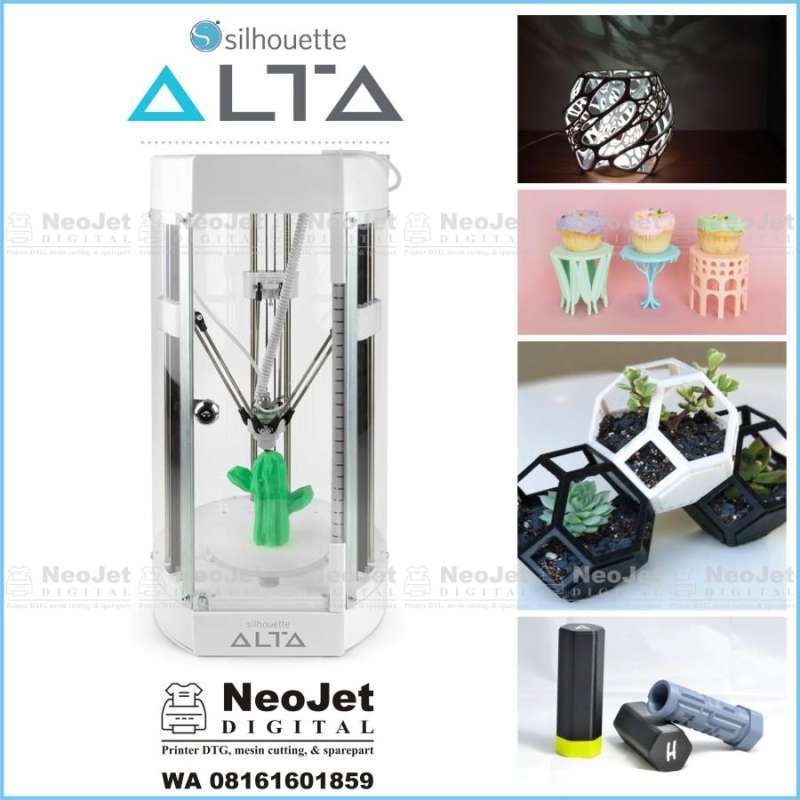 Jual Printer 3D Asli Silhouette Alta Free Software dan Design di Seller ...