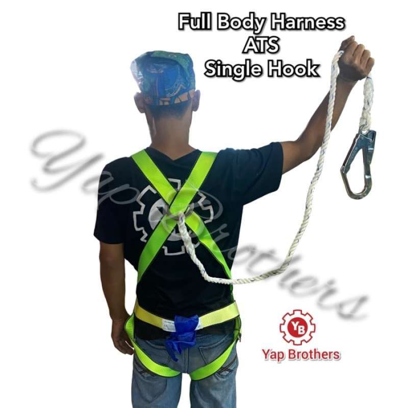 Promo Full body harness single hook - STANDAR Diskon 9% di Seller ...