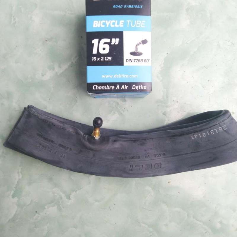 Jual Ban Dalam Sepeda Listrik 16 X 2.125 Pentil Bengkok Deli Tire Di Seller Diarion70 ...