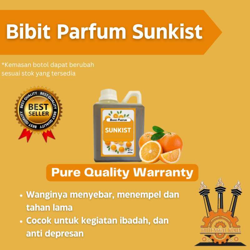 Jual Bibit Biang Parfum Aroma Jeruk Sunkist Murni Original 50ml Di ...