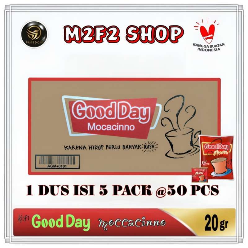 Jual Good Day Mocacinno 3in1 Kopi Instant Sachet | MT - 20 gr (Kemasan ...