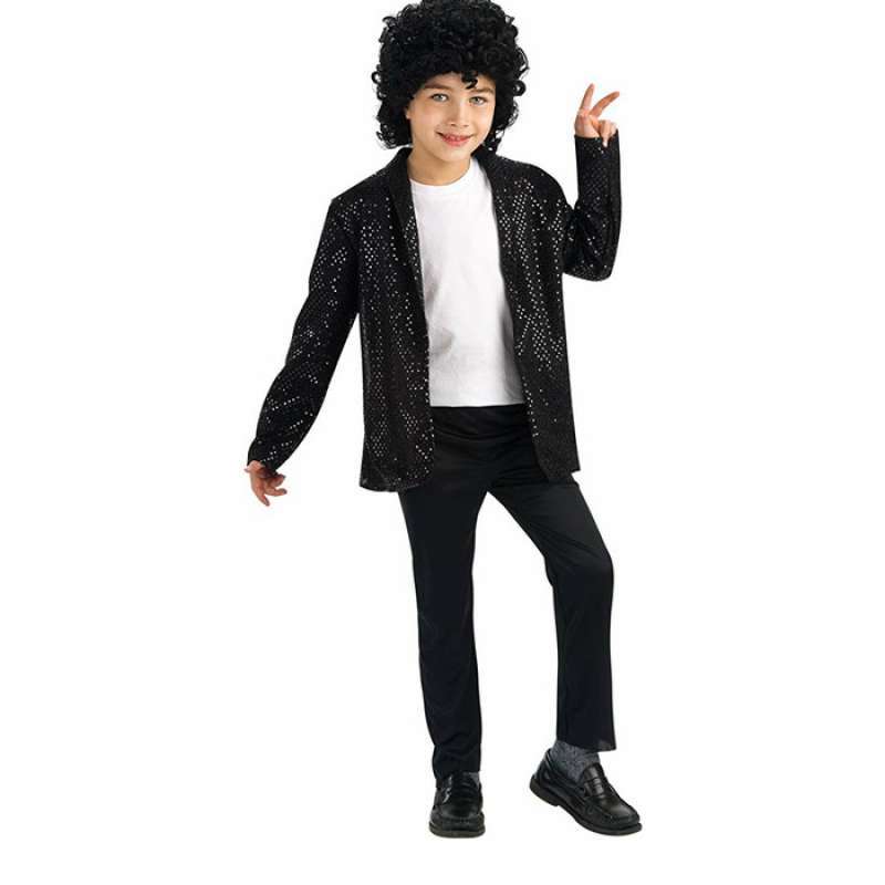 Promo Michael Jackson Child'S Deluxe Billie Jean Sequin Jacket Diskon ...