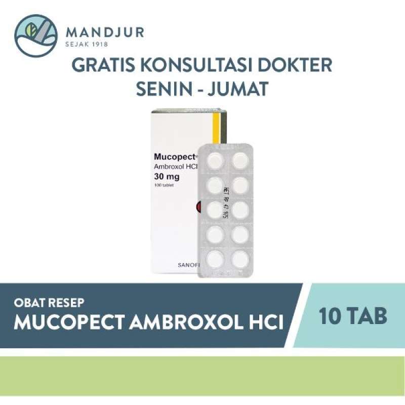 Jual Mucopect 30 Mg Strip 10 Tablet di Seller Apotek Mandjur Official ...