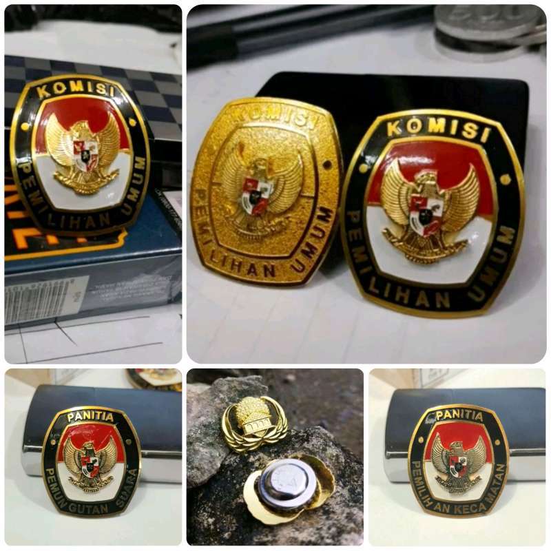 Jual PIN BROS MAGNET TEMPEL 3.2CM X 3CM PIN KPU PPS PPK KORPRI - KPU di ...