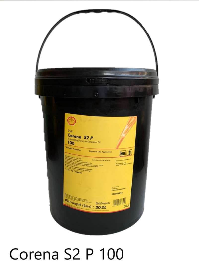Jual Oli Kompresor udara SHELL CORENA S2 P 100 Pelumas Kompresor iso vg ...
