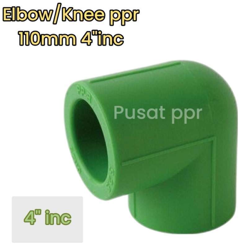Jual Elbow / Knee Ppr Hijau 110mm Ukuran 4inc Di Seller Celestee Shop ...