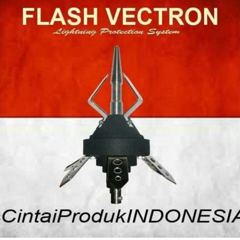 Promo Penangkal Petir / External Lightning Protection Flash Vectron V6 ...