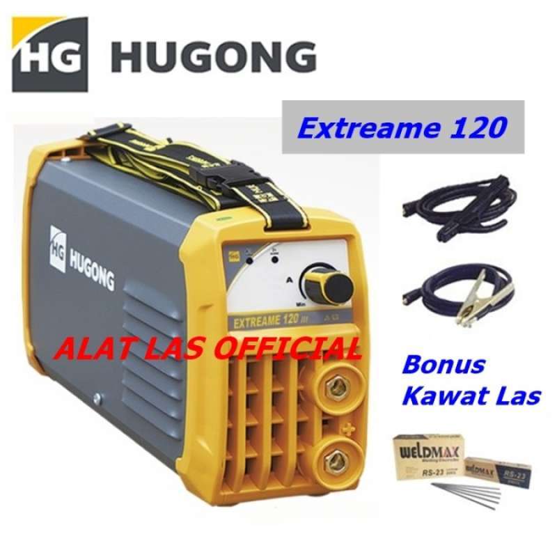 Promo Mesin Las Hugong MMA 120 A 900 Watt Trafo Las Listrik Extreame 120A Diskon 33% di Seller ...