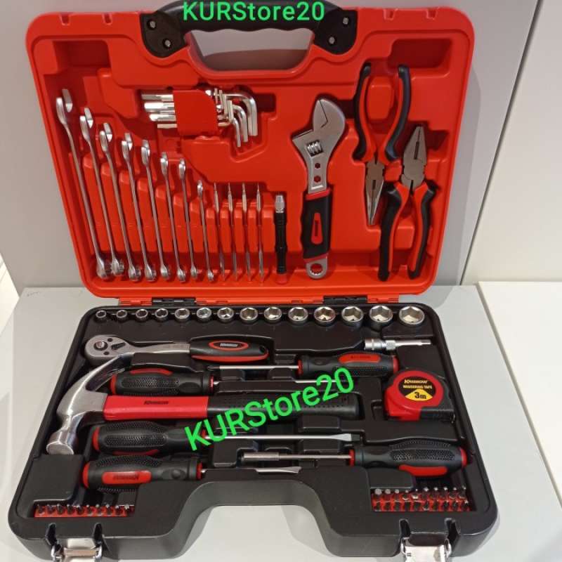 Promo Mekanik Tool kit set 78pc / KRISBOW set perkakas mekanik 78pc ...