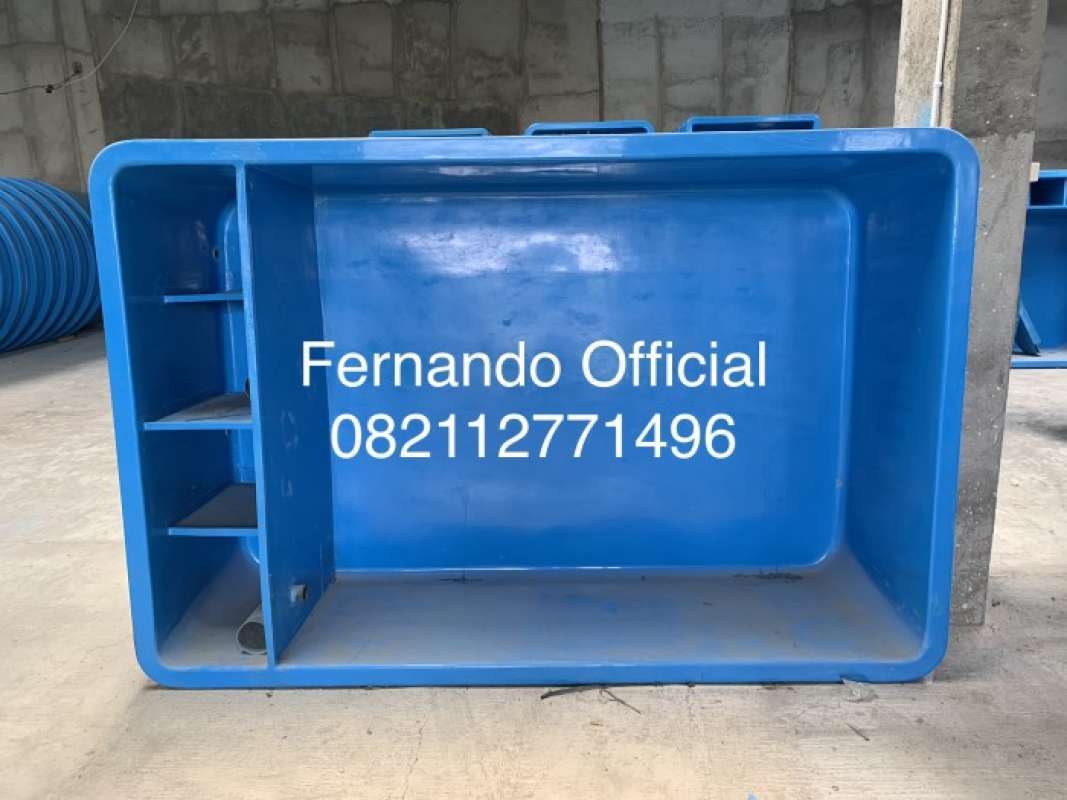 Promo Bak Fiber Kotak 4 Chamber / Bak Fiber Kotak 4 Filter 235 X 150 X ...