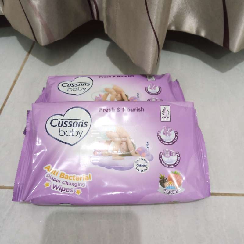 Jual Cussons Baby Wipes Isi 45 Sheets Tissue Basah Bayi Di Seller B ...