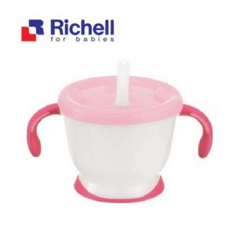 Promo Richell Weaning Starter Cup & Straw Training Mug Diskon 21% di ...