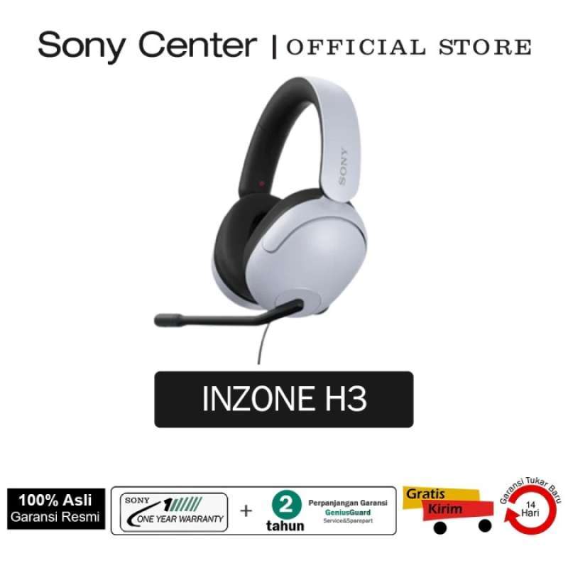 Promo Sony Inzone H3 Wired Gaming Headset / Gaming Berkabel Inzone H3 Diskon 17% di Seller ...