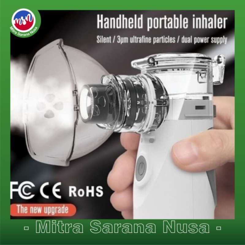 Promo Nebulizer Portable Alat Uap Bantu Pernafasan Asma Diskon 17% di ...
