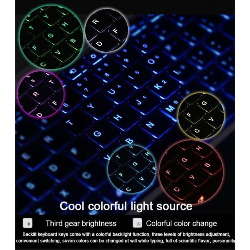 Jual Backlight Keyboard Wireless Blutooth Microsoft Surface Pro 3 4 5 6 ...