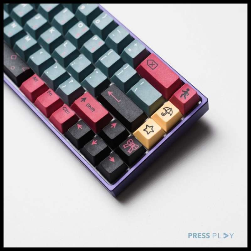 Jual Hangeul Game Korean Root Pbt Dye Sub Keycaps Keycap Set By Press ...