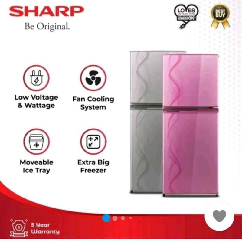 Jual Kulkas Sharp 2 Pintu Sj 237 Nd Original, Murah & Diskon April 2024 | Blibli