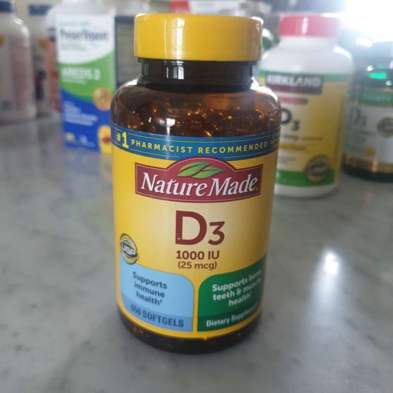 Jual vitamin d3 1000iu Nature Made di Seller Medika Lestari - Tugu ...