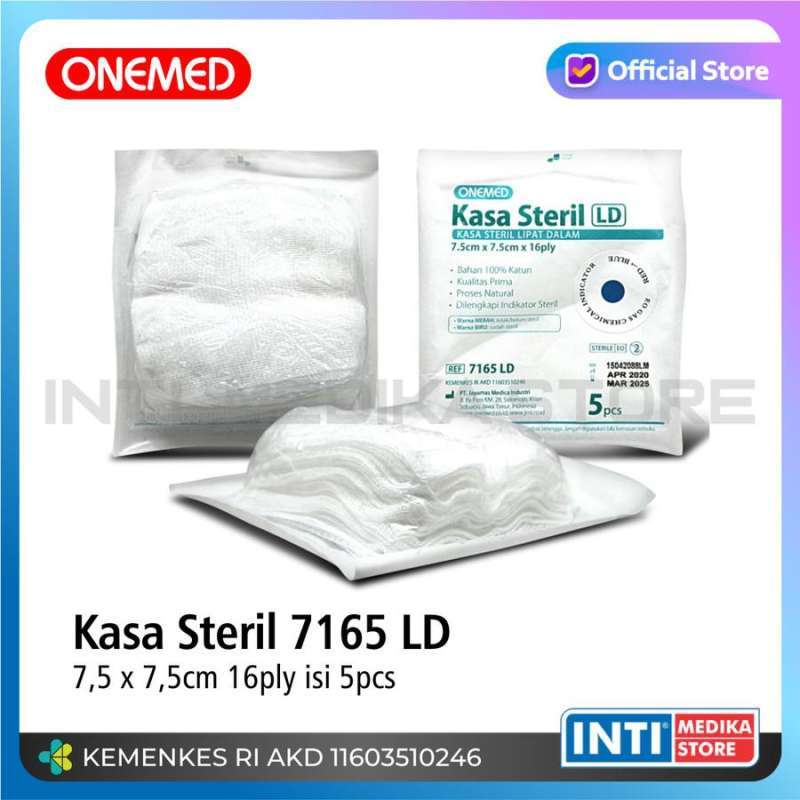 Jual Onemed - Kasa Steril Luka 16 Ply Lipat Dalam Isi 5 Pcs | 575 7575 Ld Di Seller Inti Medika ...