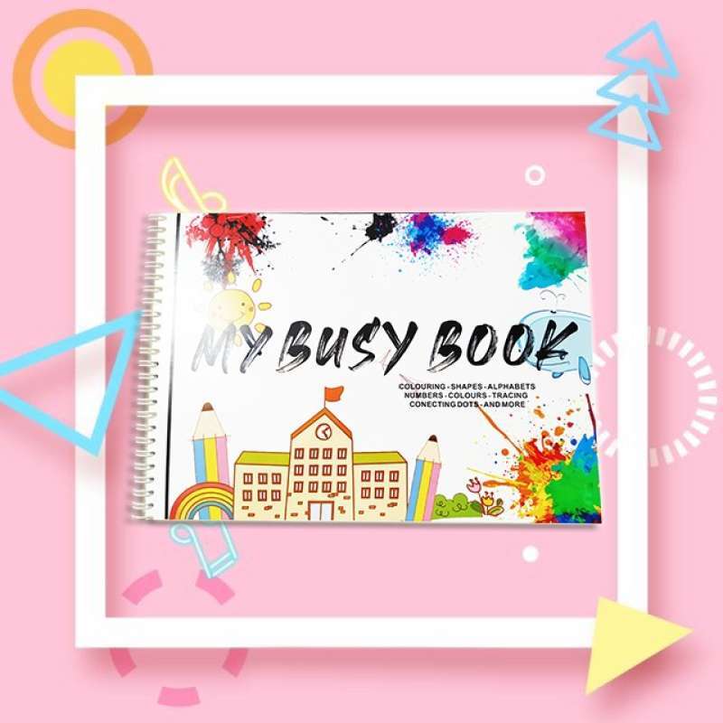 Promo My Busy Book Vol 001 Buku Aktivitas,Kreativitas Dan Keterampilan ...