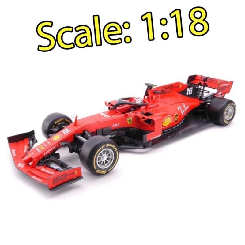 Promo Diecast Bburago 1/18 - Ferrari Sf90 #16 Formula 1 2019 (Leclerc ...