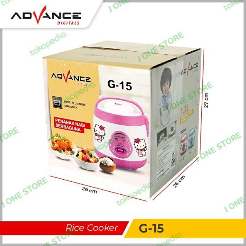 Jual Advance G15 Rice Cooker 12 Liter Penanak Nasi Magic Com Mini ...