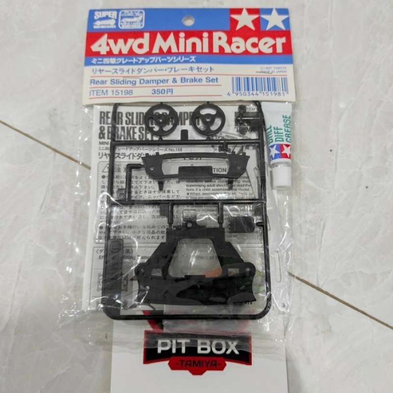 Jual Tamiya Rear Sliding Damper & Brake Set - Item 15198 Di Seller ...