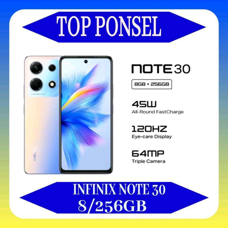 Jual Infinix note 30 8/256GB Garansi Resmi - Gold di Seller TOP ...