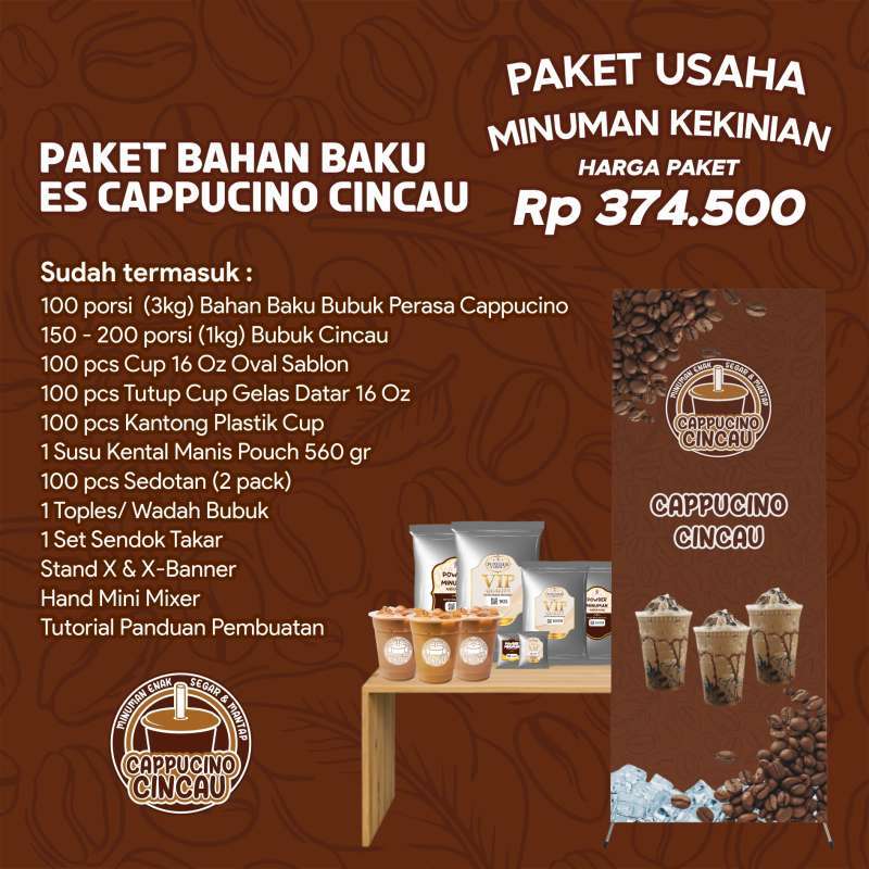 Cappuccino Cincau Logo