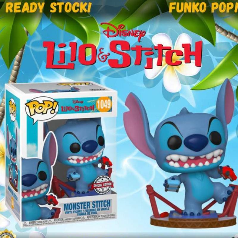 Promo Funko POP! Disney - Lilo and Stitch - Monster Stitch Exclusive ...