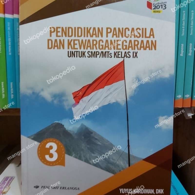 Jual Buku Ppkn Smp Kelas Ix.9 K13 Revisi (yuyus) Di Seller Indah Library - Tegal Alur, Kota ...