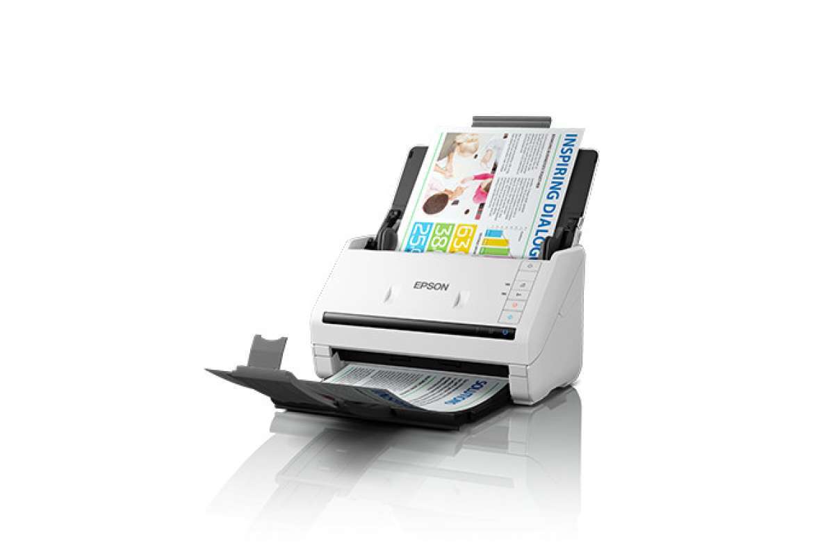 Promo Epson WorkForce DS-530II A4 Duplex Sheet-fed Document Scanner ...