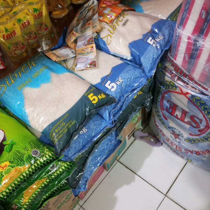 Jual Beras Medium Sibreh 5kg Di Seller Ekarafanda Store - Ekarafanda ...