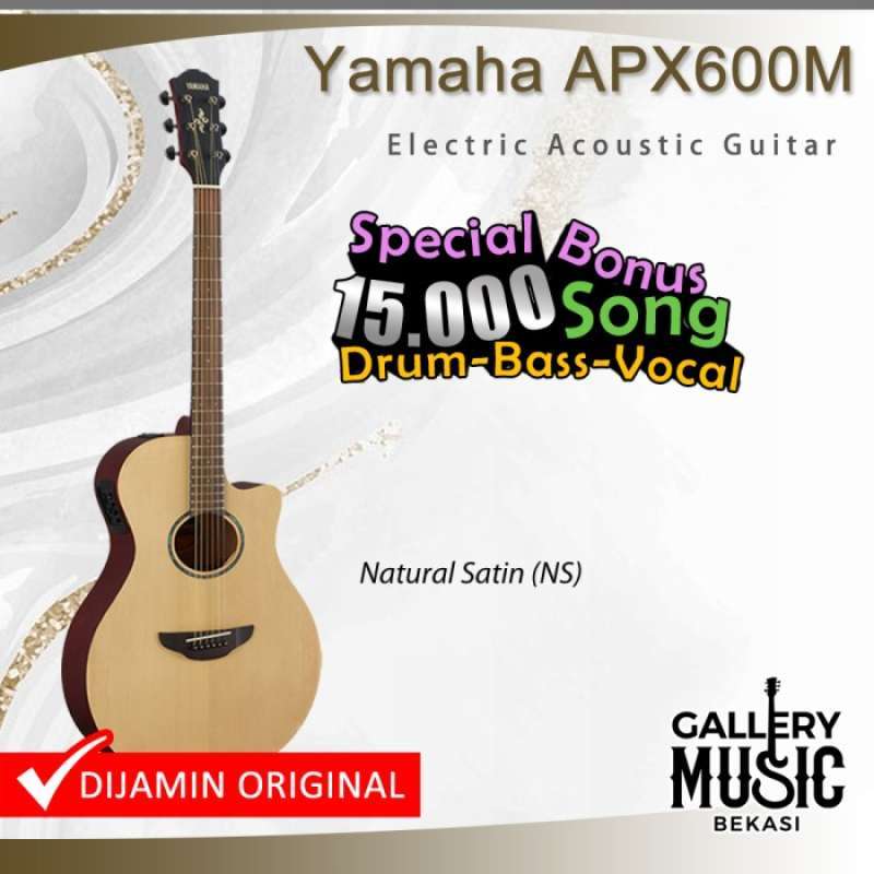 Promo Yamaha APX 600M Gitar Akustik Elektrik Original / APX600M / APX ...
