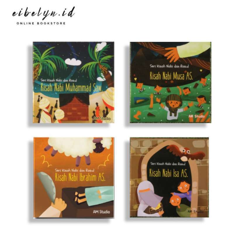 Promo Buku Anak! Seri Kisah Nabi Dan Rasul(Nabi Muhammad,Ibrahim,Musa ...