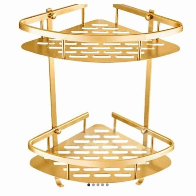 Promo Rak Sabun Kamar Mandi 2 Tingkat Gold/Rak Sudut 2 Susun Gold ... Promo Rak Sabun Kamar Mandi 2 Tingkat Gold/Rak Sudut 2 Susun Gold ...